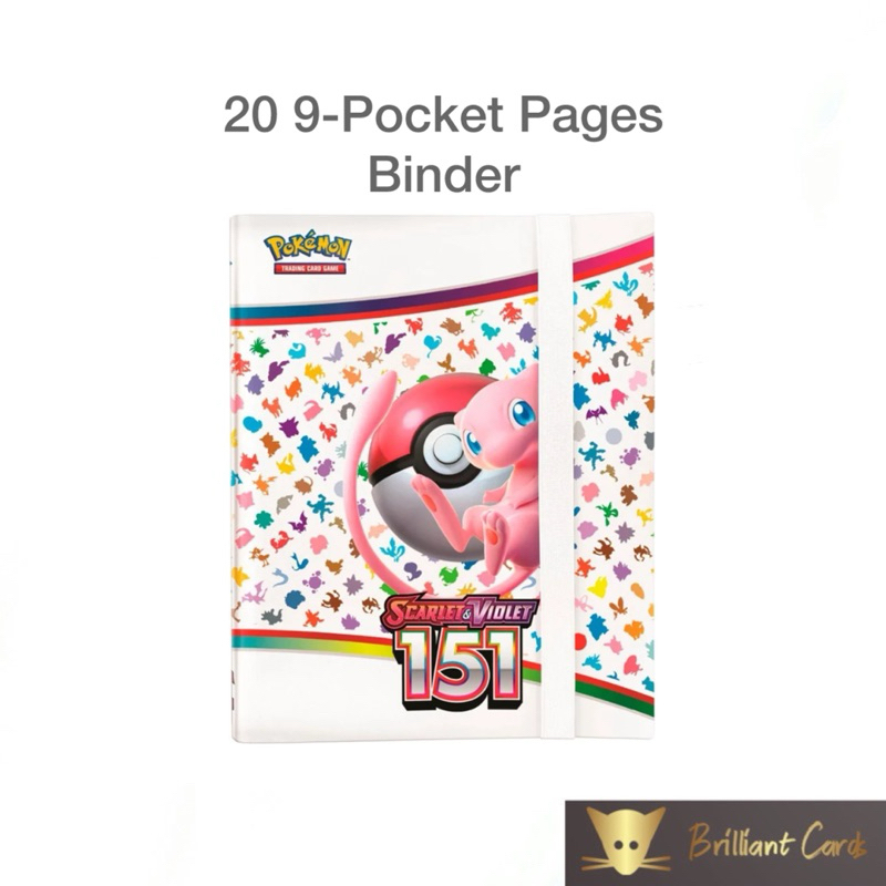 Pokemon 151 SV3.5 Mew Binder / Folder / Card Album Accessory | Shopee ...