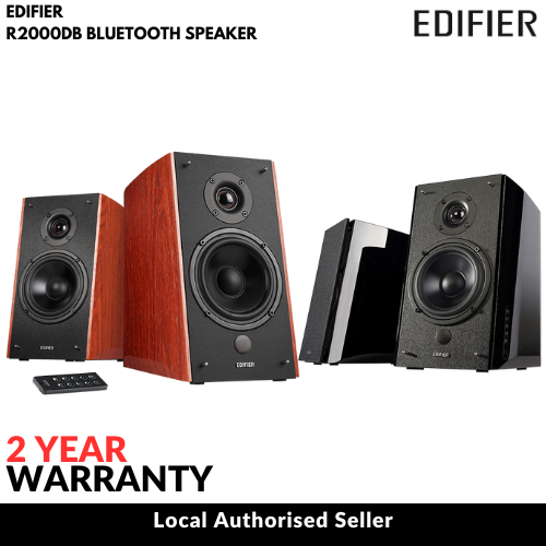 Edifier R2000DB Powered Bluetooth Bookshelf Speakers (2 Years Local ...