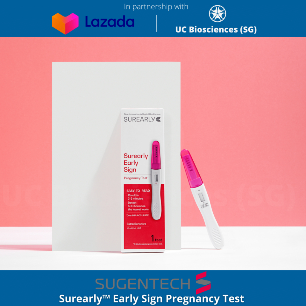 Surearly™ Early Sign Pregnancy Test | Shopee Singapore
