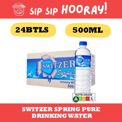 Switzer Spring Pure Drinking Water (24x500ml) | Shopee Singapore