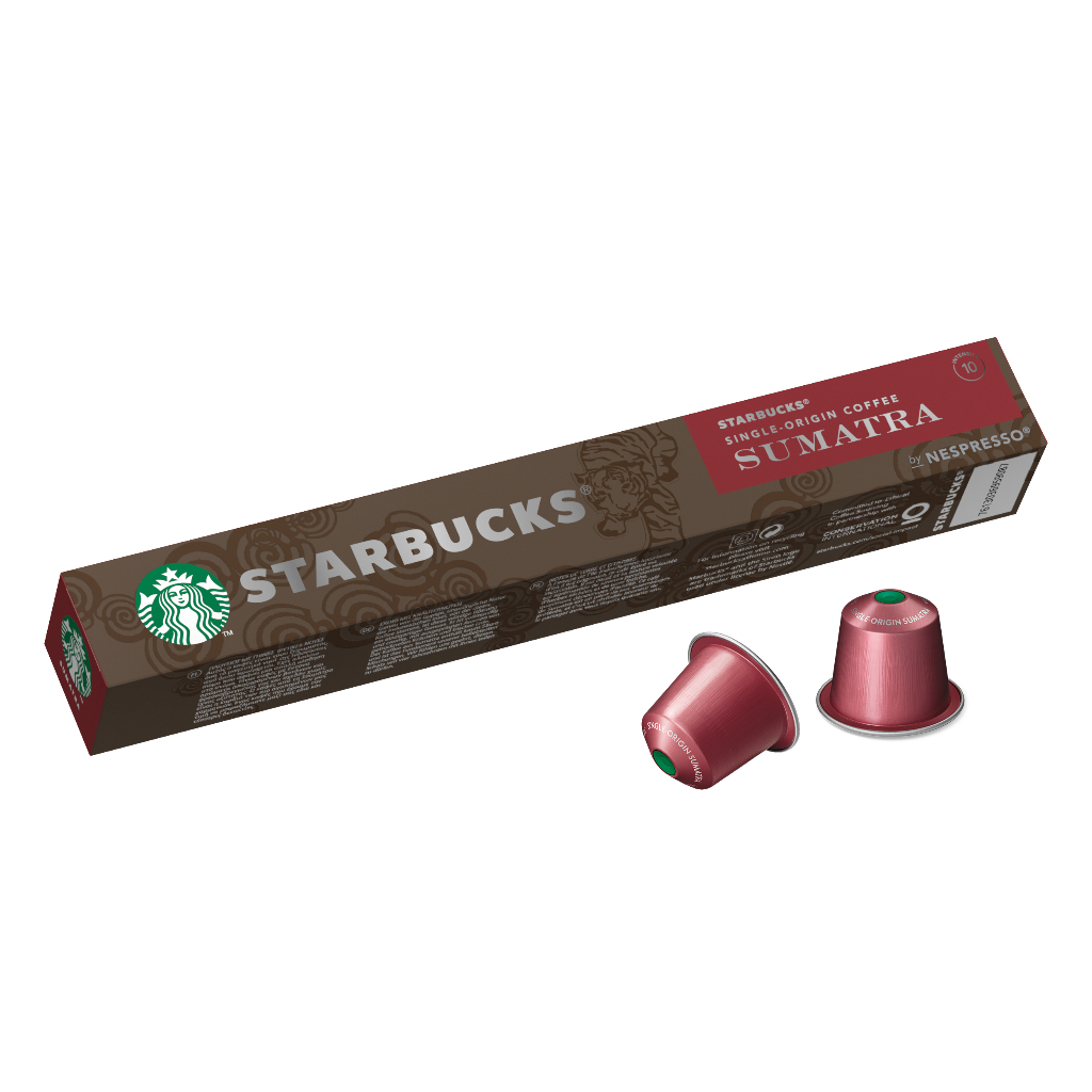 Starbucks Single-Origin Sumatra by NESPRESSO Coffee Capsules / Coffee ...