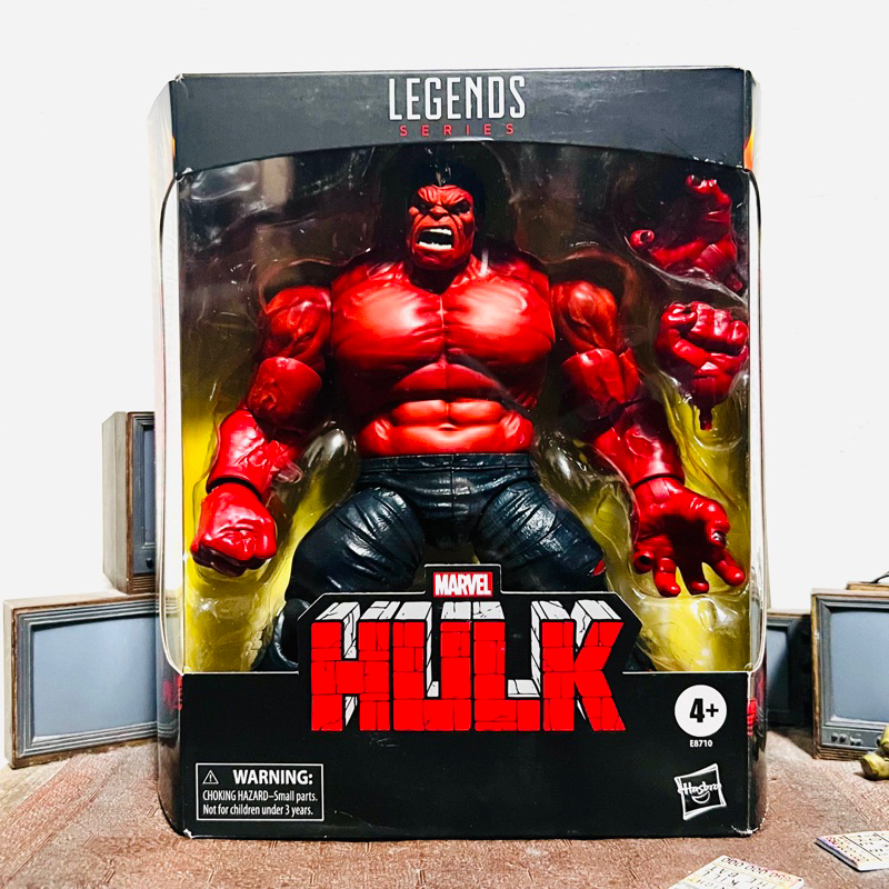 (Minor box damage) Hasbro Marvel Legends Red Hulk (Reissue) | Shopee ...