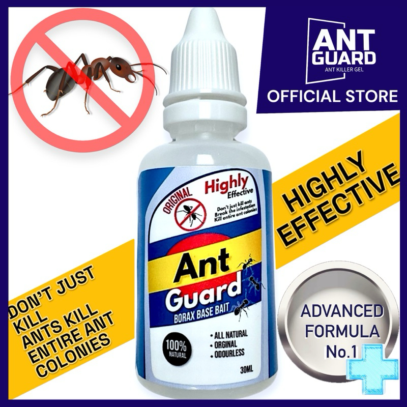 AntGuard® - 30ml Liquid Ant Bait Killer Gel Industrial Strength (Highly ...
