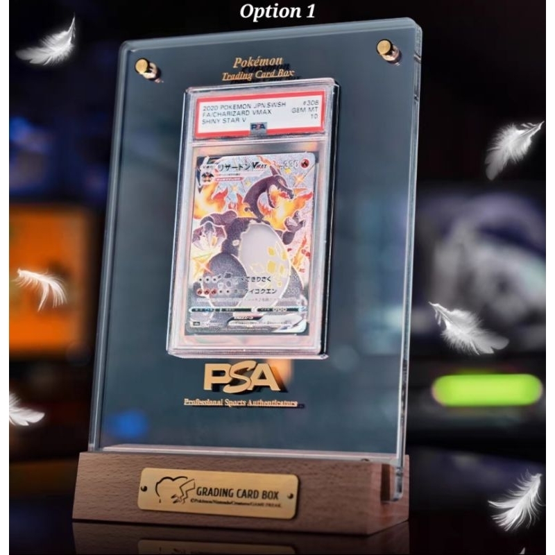 Acrylic Display Stands for TCGs (Pokemon/Yugioh) | Shopee Singapore