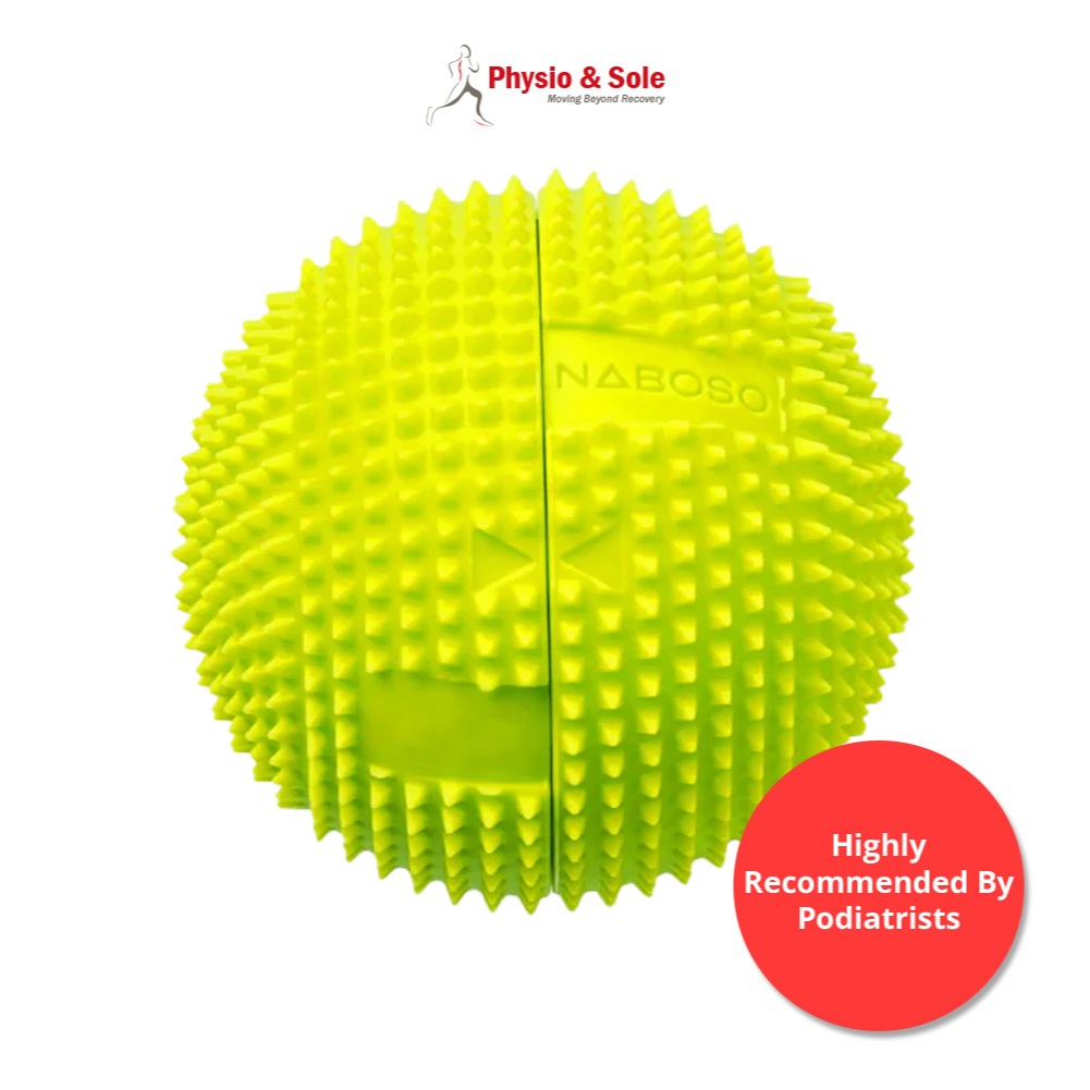 Naboso Neuro Ball, Foot Myofascial Release Tool, Textured Massage Ball ...