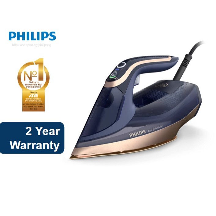 Philips Azur 8000 Series Steam Iron DST8050/26 – Dark Blue (DST8050 ...