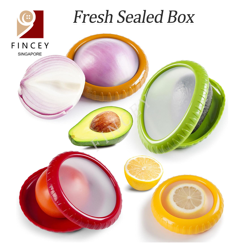【SG】Fruit Vegetable Storage Box Reusable Fridge Fresh Pod Food Storage ...