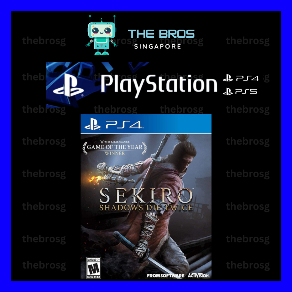 ⭐ PS4 / PS5 PlayStation Digital Game | Sekiro Shadows Die Twice ⭐ | Shopee Singapore