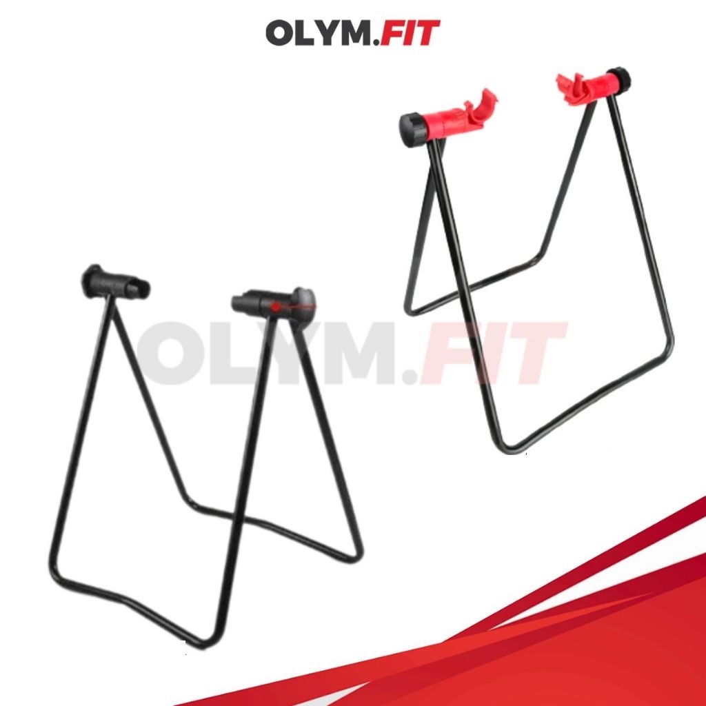 Bicycle Bike Stand Rack Triple Triangle Wheel Hub U A Shape Utility ...