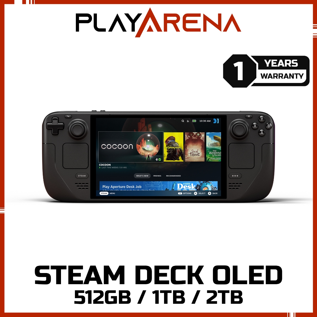 Steam Deck OLED 512GB/1TB/2TB Valve Handheld Gaming Console | Shopee ...