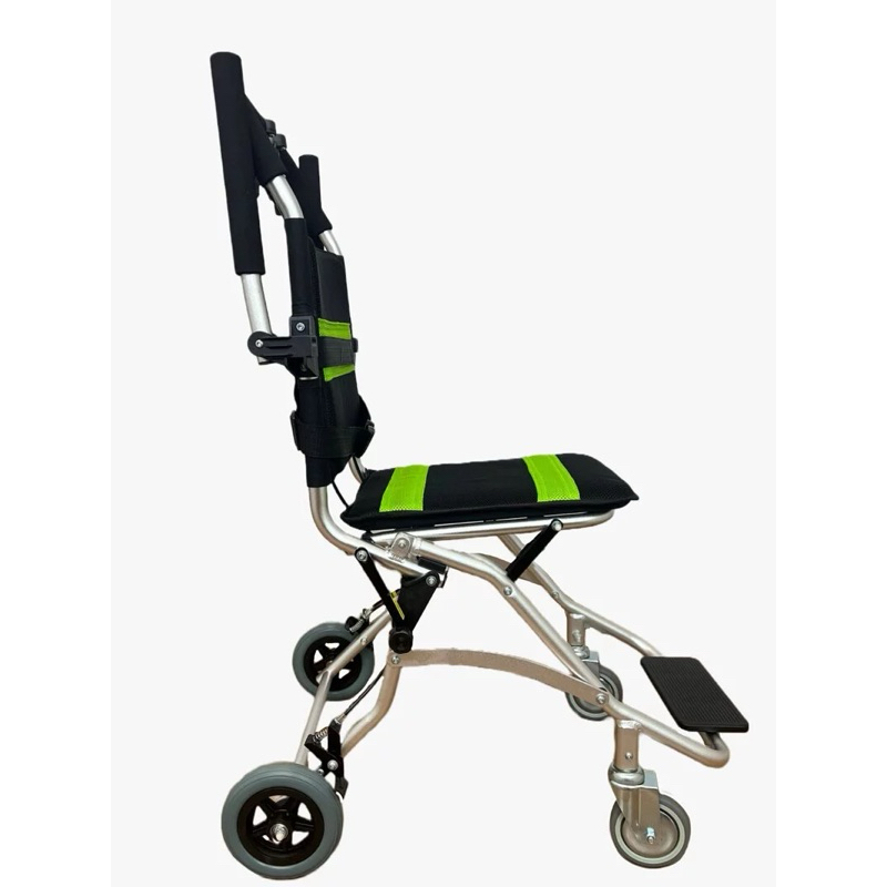 Wheelchair super lightweight portable foldable durable travel push ...