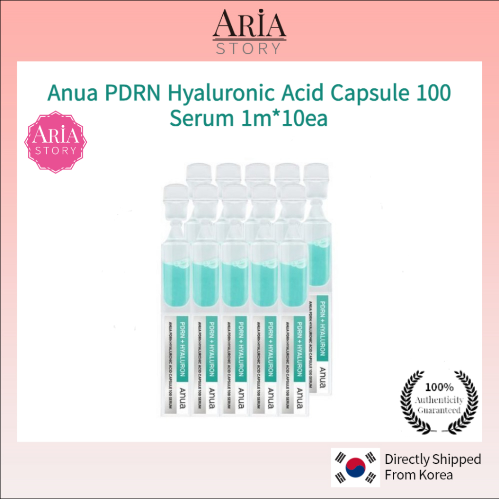 Anua PDRN Hyaluronic Acid Capsule 100 Serum 1m*10ea/Shipping from Korea/ k-beauty | Shopee Singapore