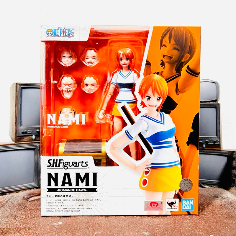 Bandai Tamashii Nation SHF S.H.Figuarts One Piece Nami (Romance Dawn ...