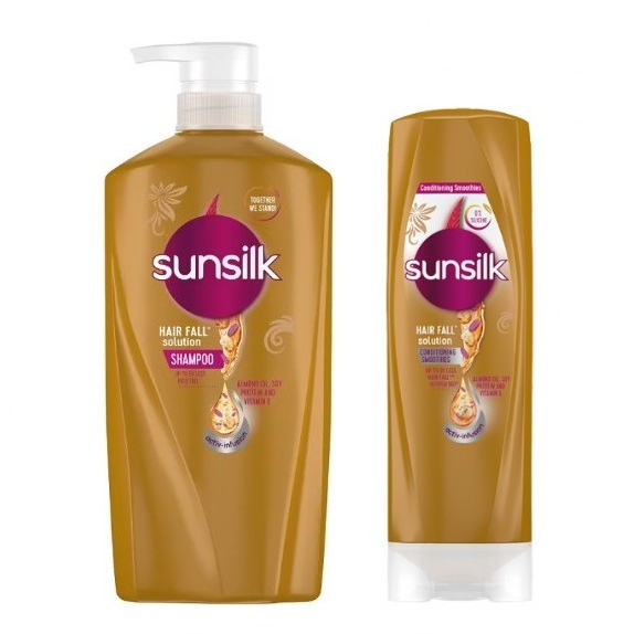 SUNSILK Hair Fall Solution Shampoo 625ml & Conditioner 300ml (Exp 2026 ...
