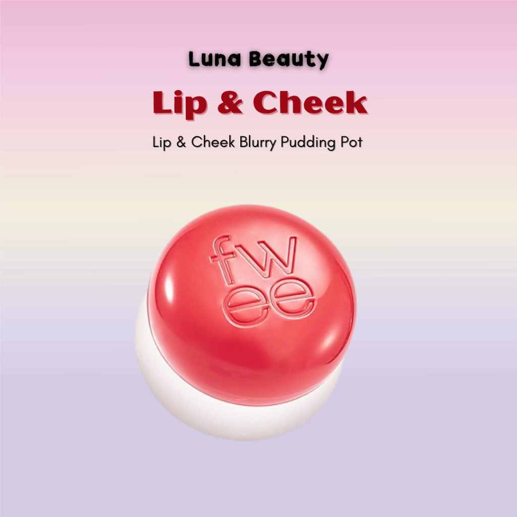 [Fwee] Lip & Cheek Blurry Pudding Pot 5g | Shopee Singapore