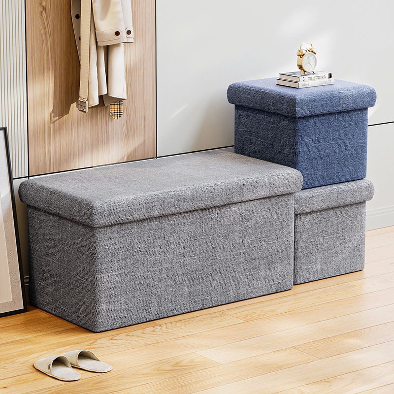 Small stool folding multi-functional storage stool household shoes ...