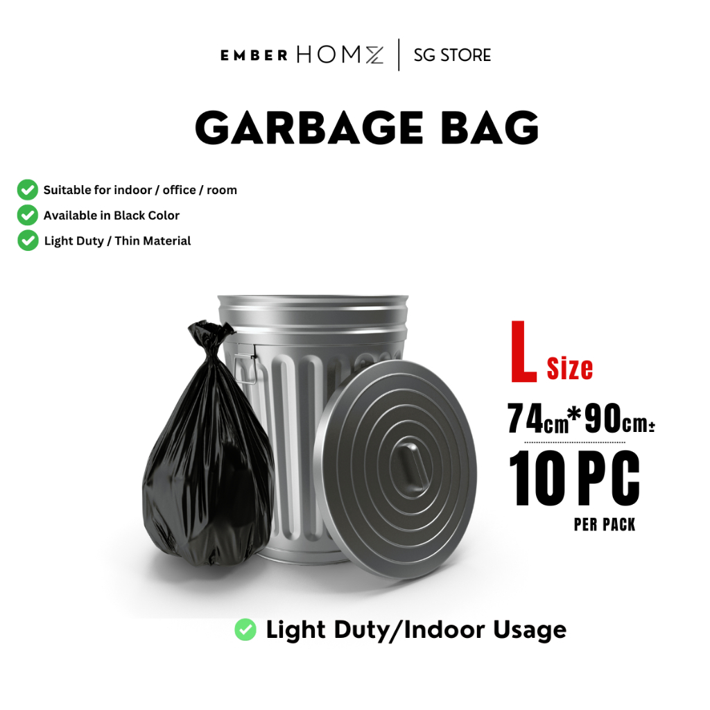 Garbage Bag Plastic Rubbish Plastic Trash Bag Light Duty/Heavy Duty ...