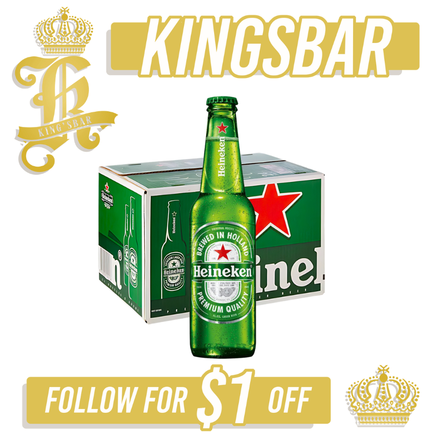Heineken Lager Beer Pint 24x330ml Carton Promotion (BBD: May/2026 ...