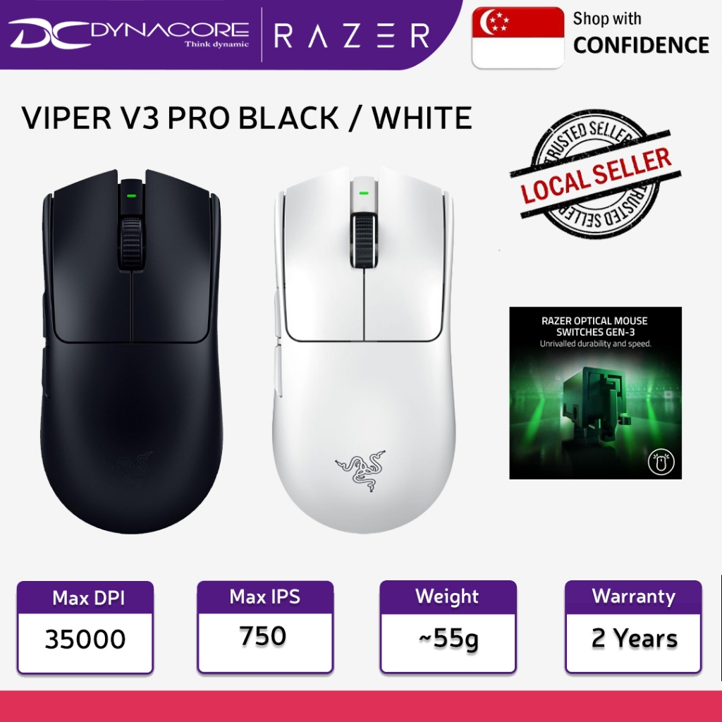 Razer Viper V3 Pro Ultra-lightweight Wireless Esports Mouse with ...