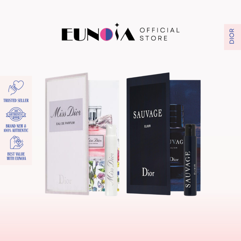 Dior Assorted Vials - Miss Dior, Sauvage Elixir Vial 1ml - Eunoia ...