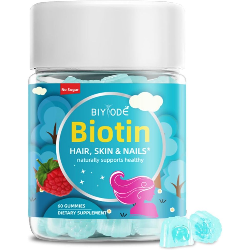 BIYODE Biotin Gummies for Hair, Skin, & Nails (60 Gummies) | Shopee ...