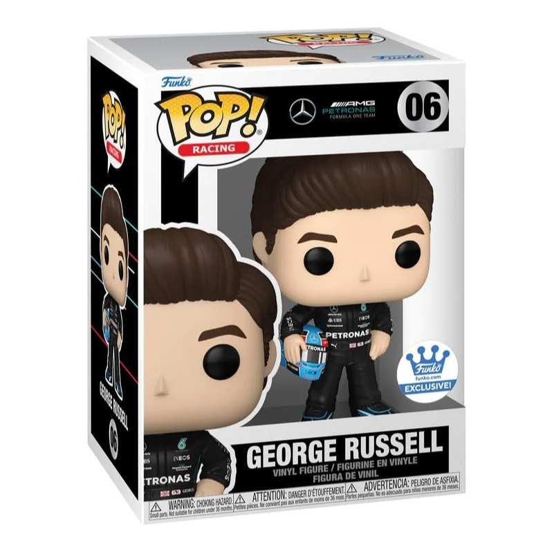 Funko POP Mercedes-AMG Petronas Formula One Team 06 George Russell ...