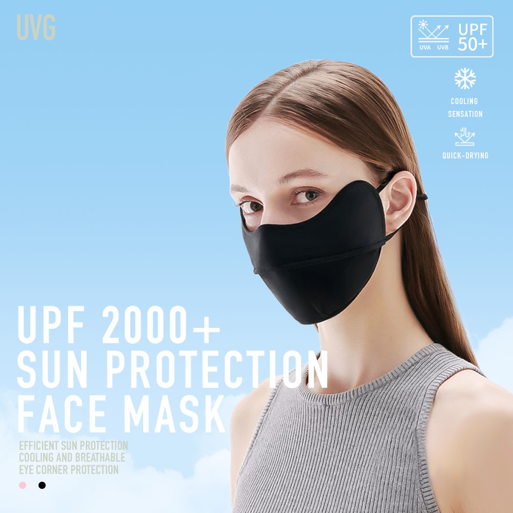 UVG Premium Sun Protection Face Mask with Adjustable Straps & Eye ...