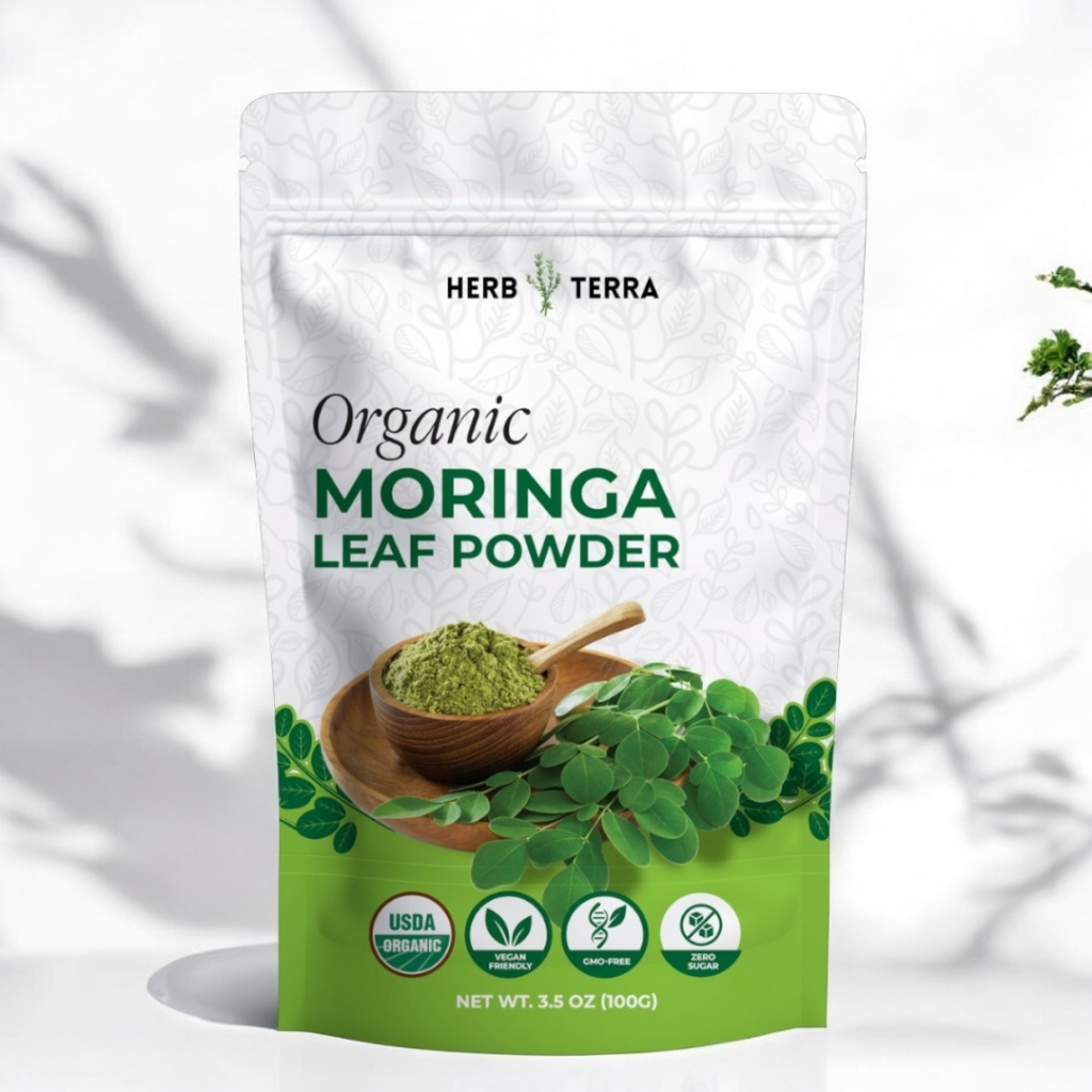 Organic Moringa Leaf Powder 100g | Ultimate Superfood | Shopee Singapore
