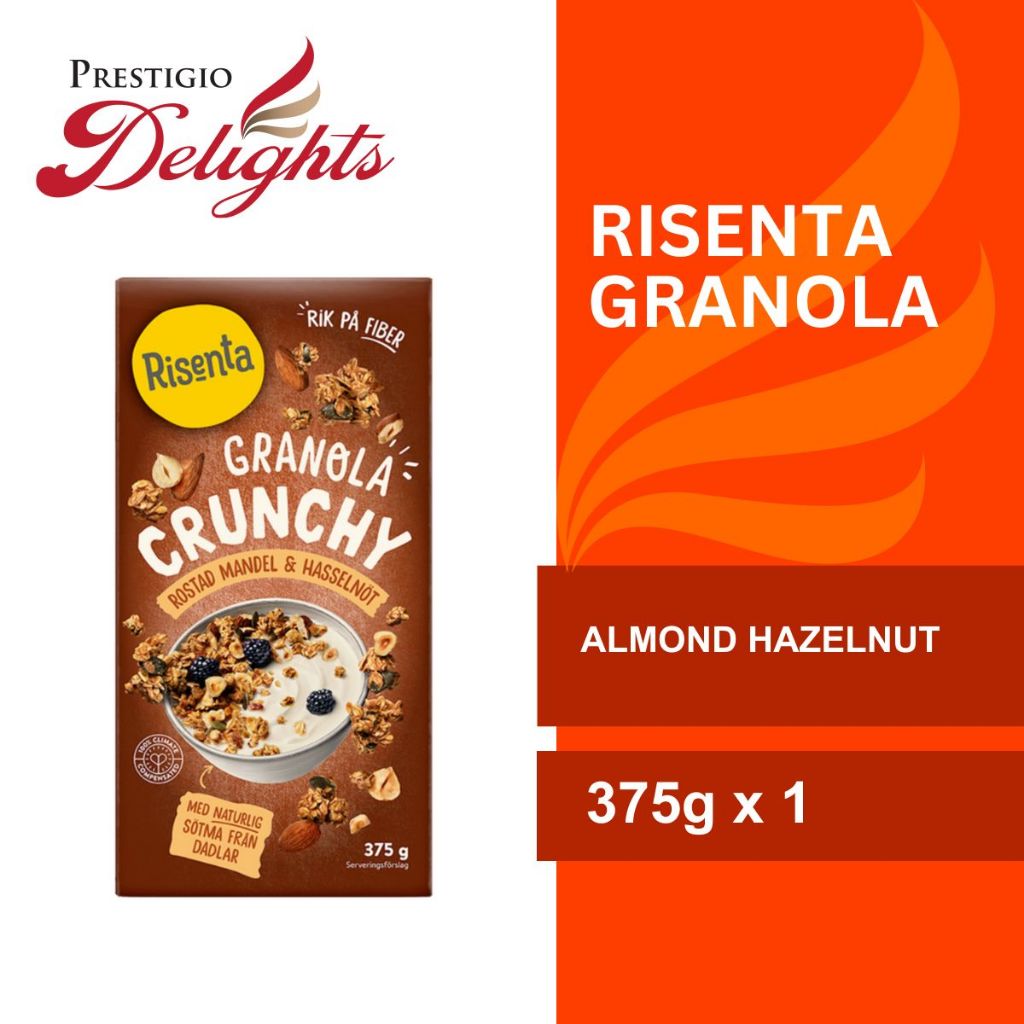 Risenta Granola Almond Hazelnut 375g | Shopee Singapore