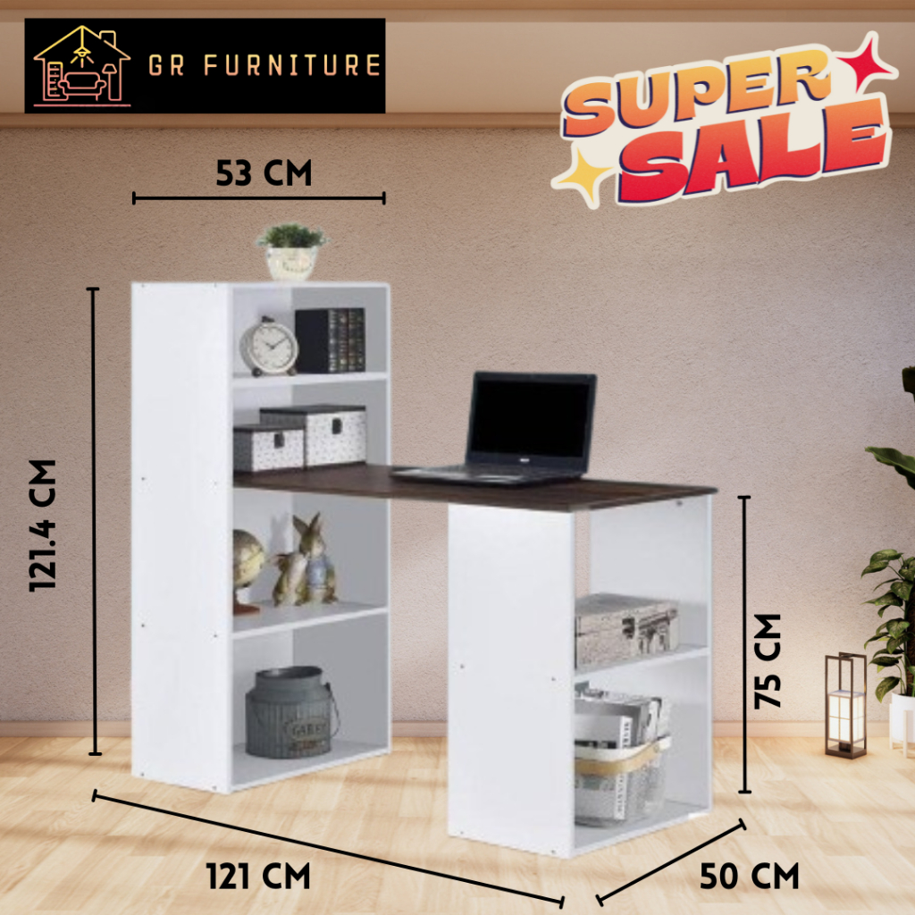 (SUPER SALE🇲🇾) GR Furniture Home Furniture Multifunction Working Table ...