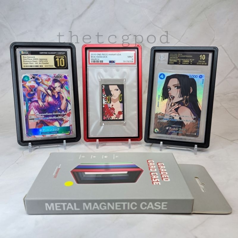 Aluminium Magnetic Case for PSA/BGS/CGC Slabs | Shopee Singapore