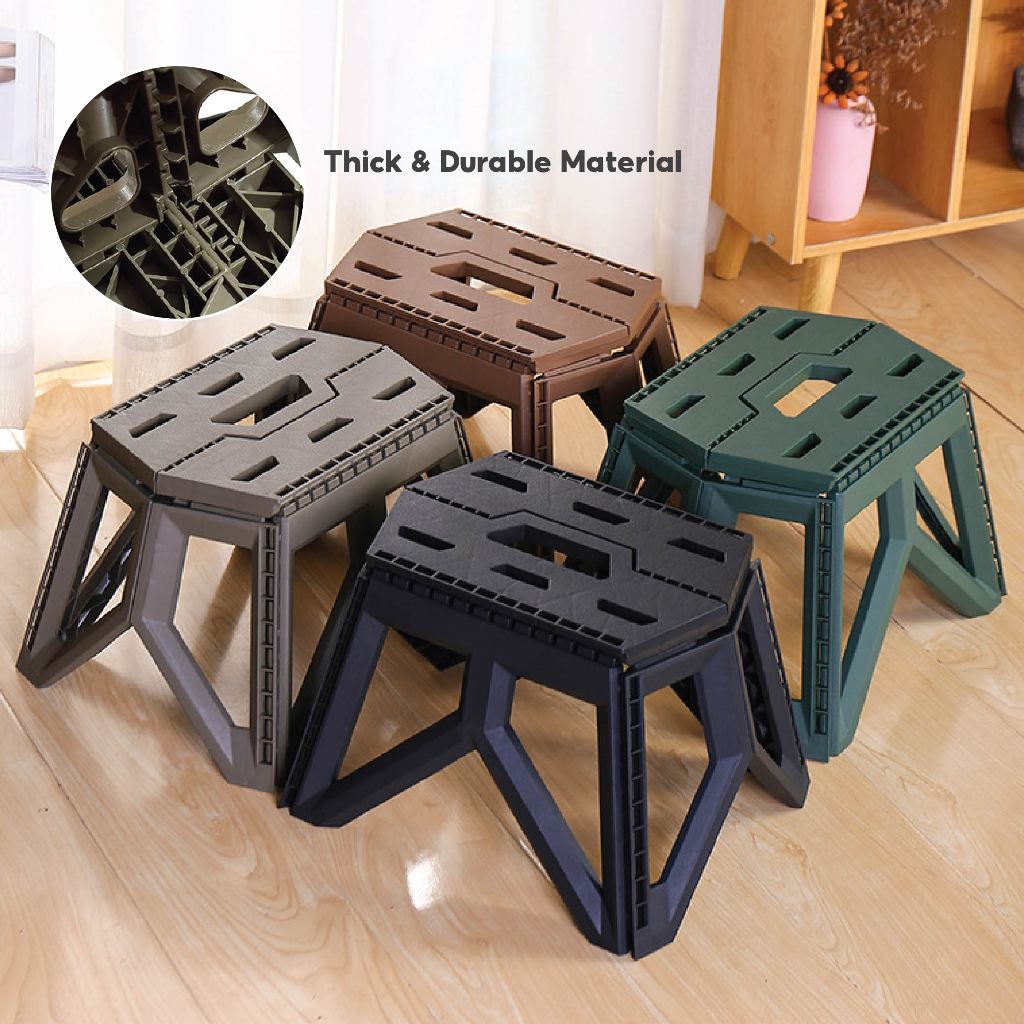Foldable Stool Kids Stool Anti-slip Base Portable Sturdy Child Stools ...