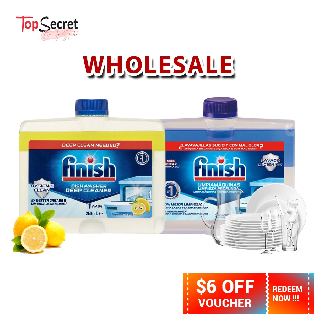 Shopee Best-Selling!! Finish Machine Dishwasher Cleaner 250ml - Lemon ...