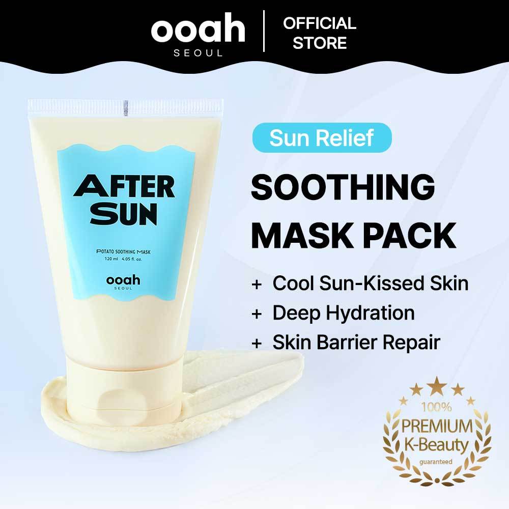 [ooah seoul] AFTER SUN Potato soothing Mask | Shopee Singapore