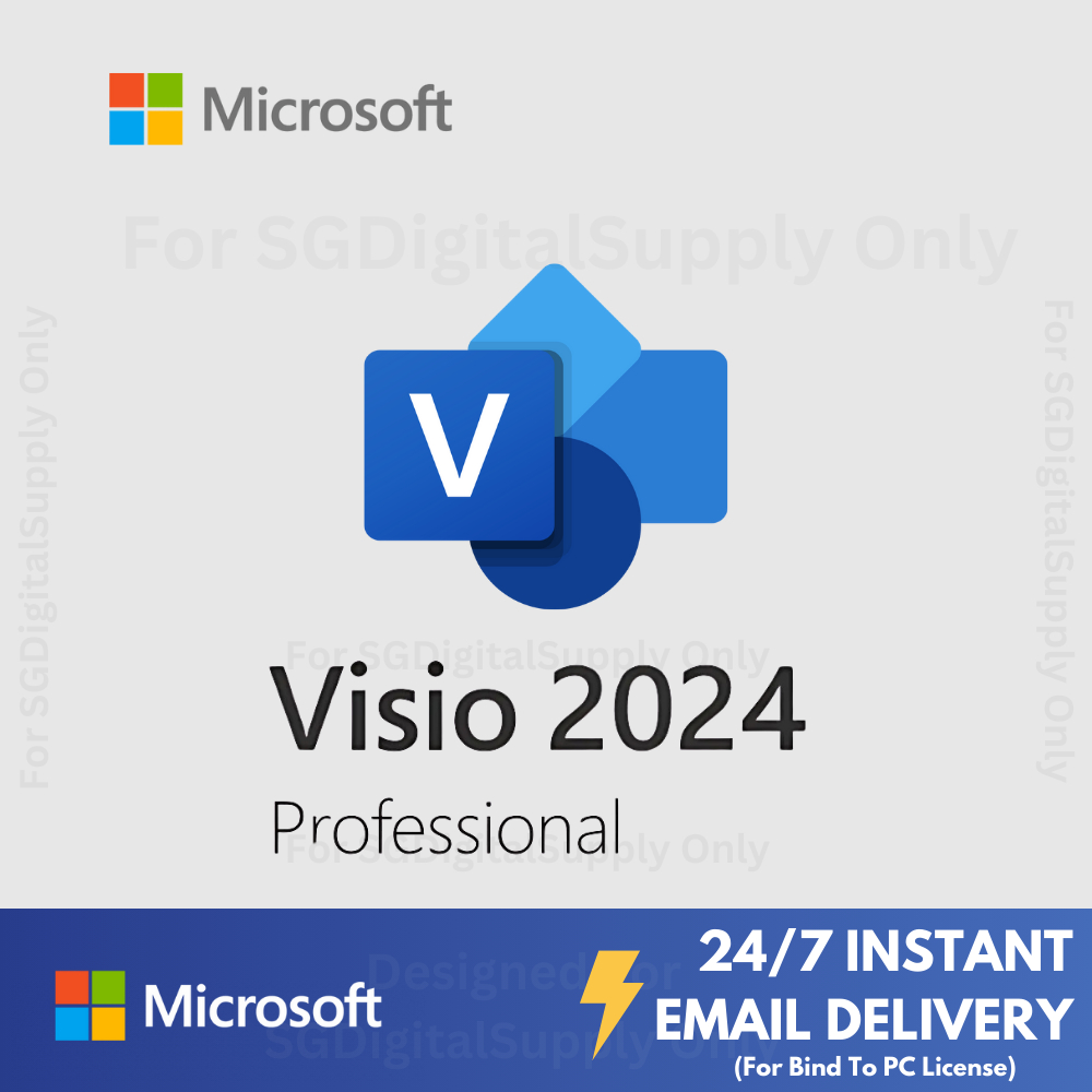 Microsoft Visio Professional 2024 Retail License | Fast Digital ...