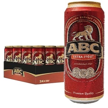 ABC Extra Stout Beer Can (500ML x 24) | Shopee Singapore