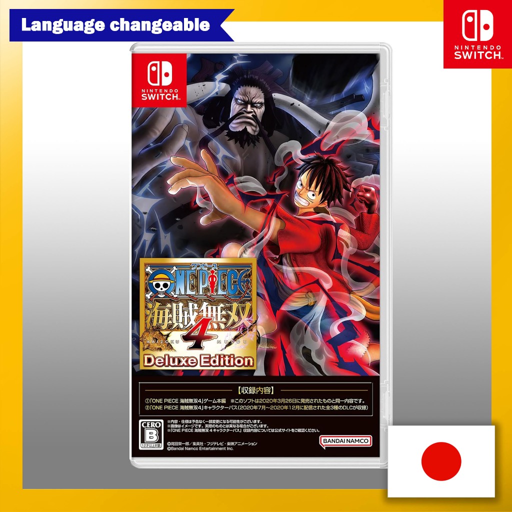 ONE PIECE Pirate Warriors 4 Deluxe Edition - Switch【Direct from Japan ...