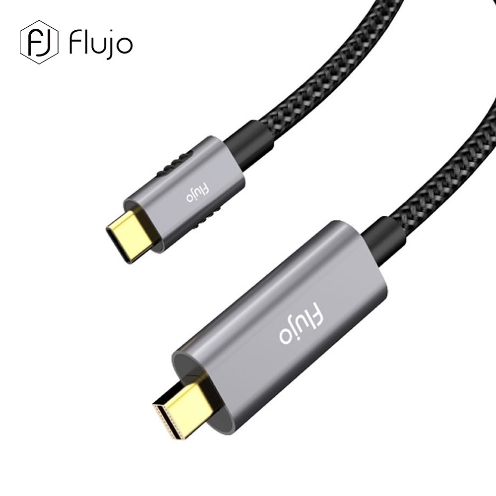 Flujo USB-C to Mini DisplayPort Cable 4K 60Hz. Compatible with MacBook ...