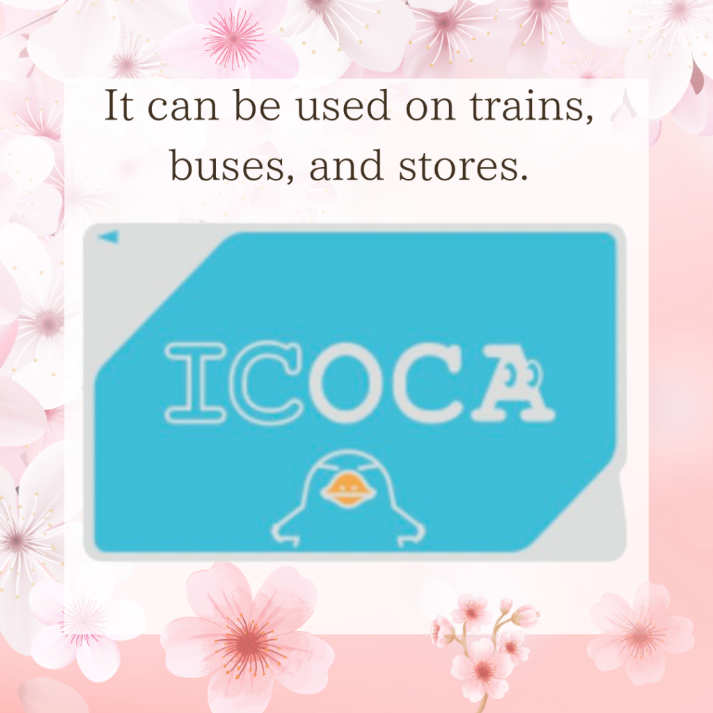 💓ICOCA IC Card for Japan Transportation Train Bus Direct from Japan | Shopee Singapore