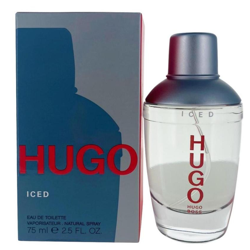 HUGo Boss ICED for men eau de toiLette 75ml | Shopee Singapore