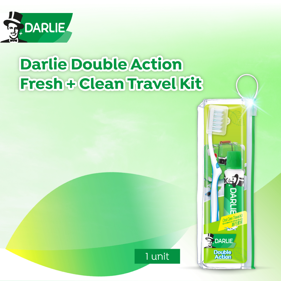 [VALUE BUNDLE OF 2] Darlie Double Action Toothbrush and Toothpaste ...