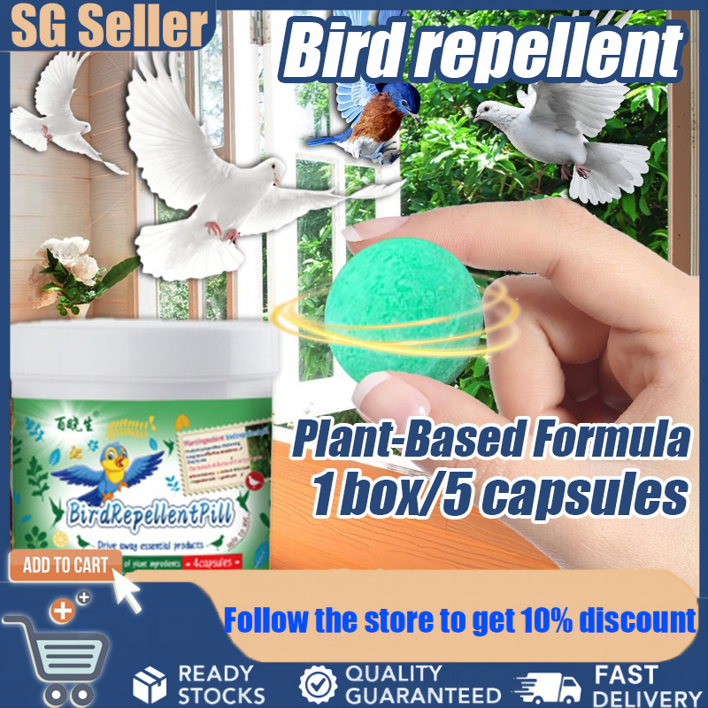 [⭐SG Seller]bird repellent/bird scare device, easily drive away birds ...