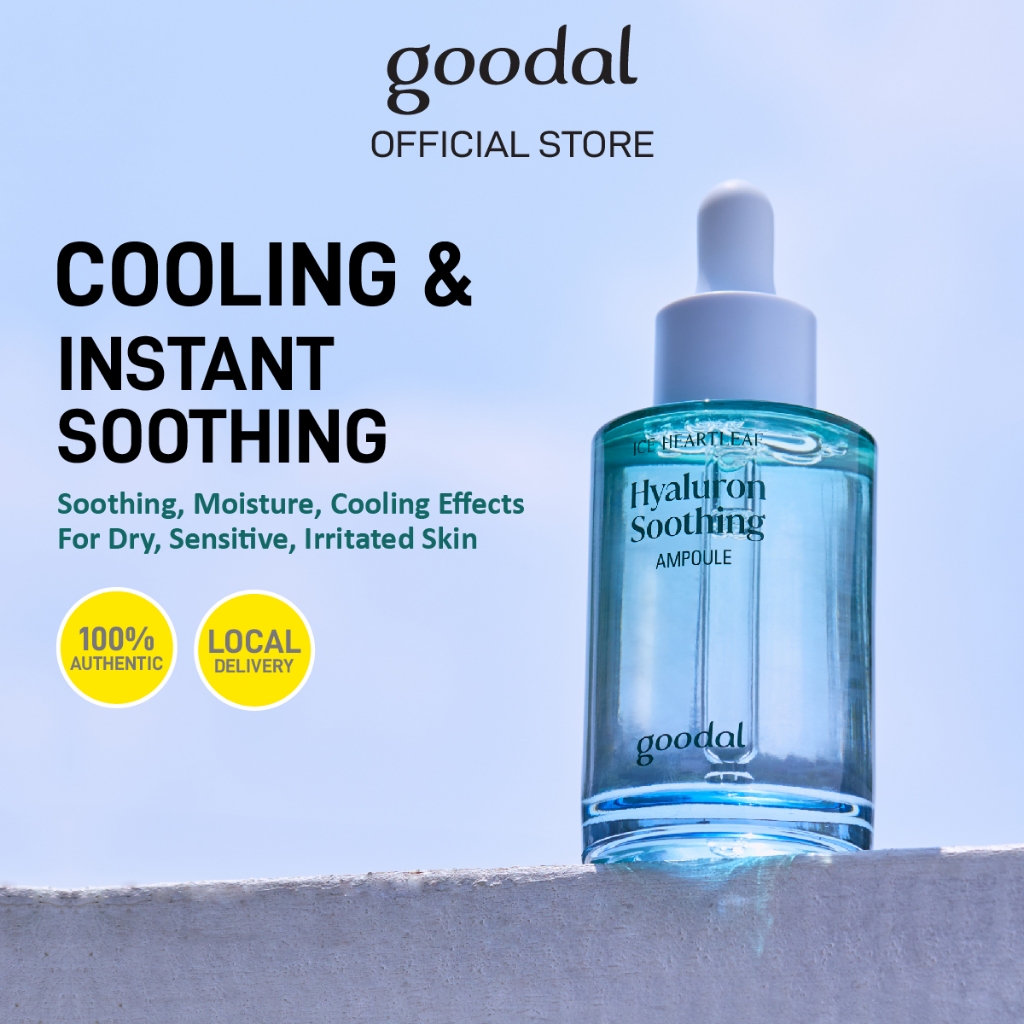[GOODAL] Ice Heartleaf (Houttuynia Cordata) Hyaluron Soothing Ampoule ...