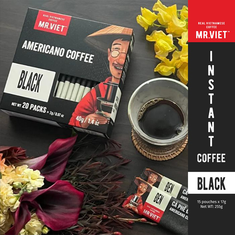 [SG Ready Stock] MR VIET Coffee Premium Black Instant Coffee with rich ...