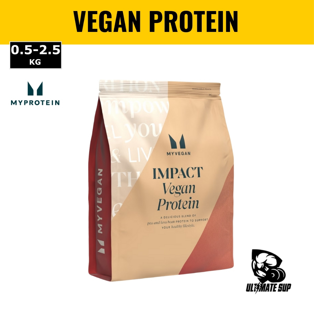 Myprotein Impact Vegan Protein, Grow Muscle, Pea and Fava Bean Protein ...