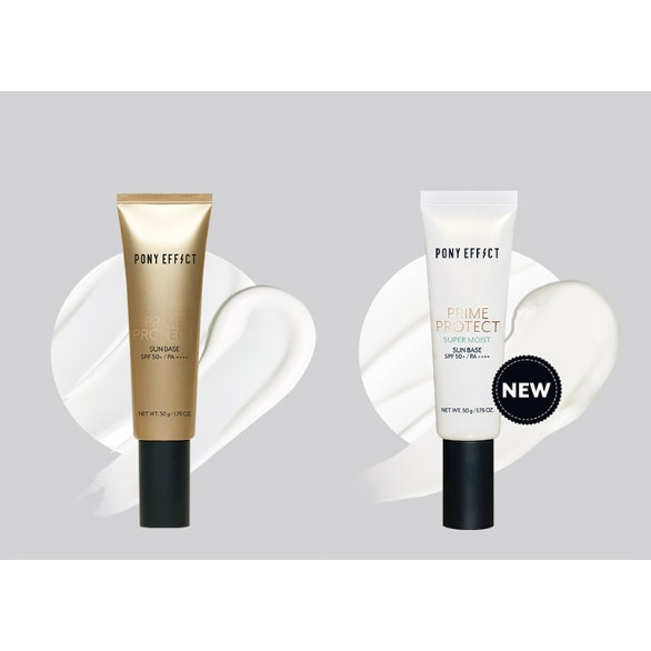 [PONY EFFECT] Prime Protect Sun Base/ Super Moist / Super Moist Sun ...