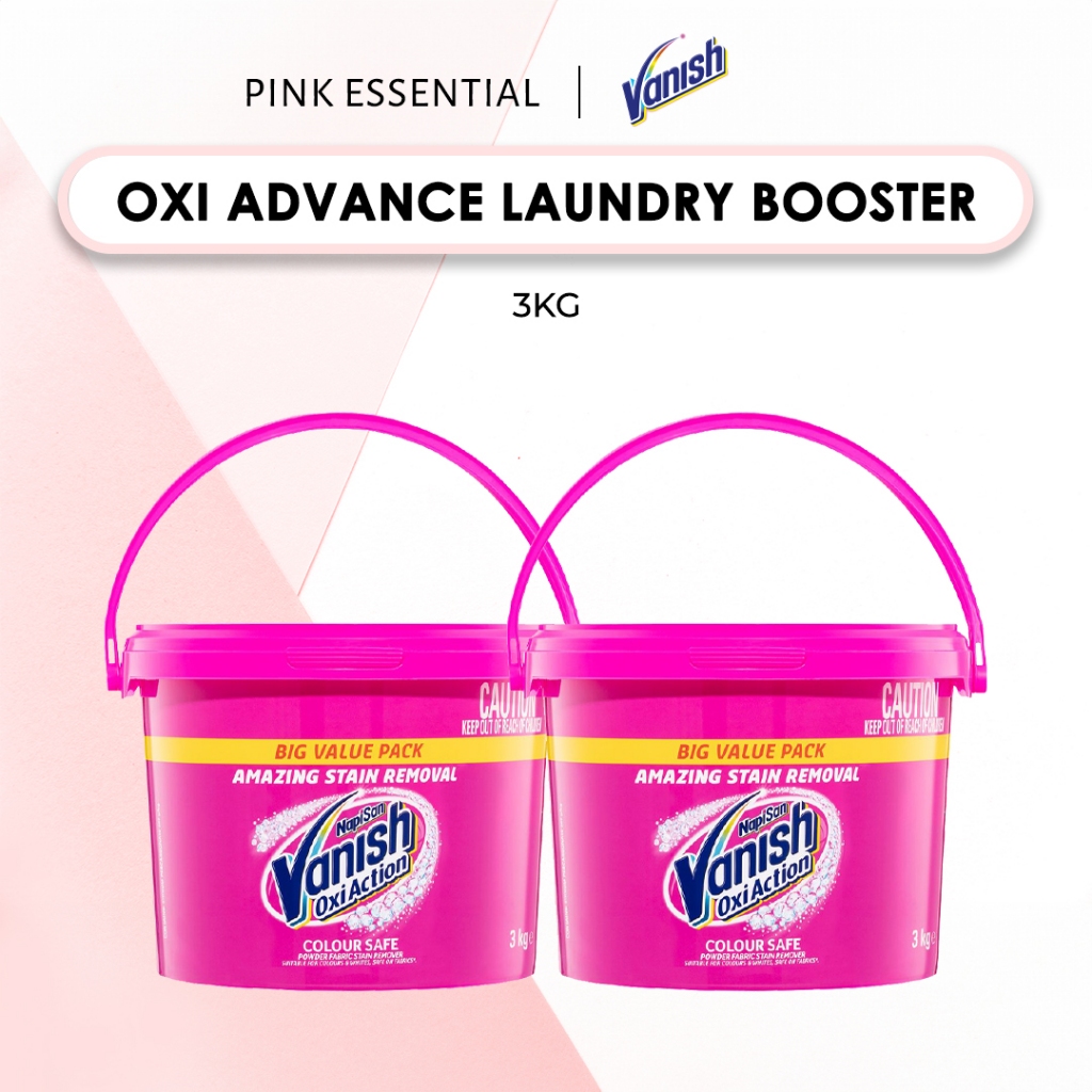 Vanish [Bundle of 1/2/4] Oxi Action Laundry Powder Fabric Stain Remover ...
