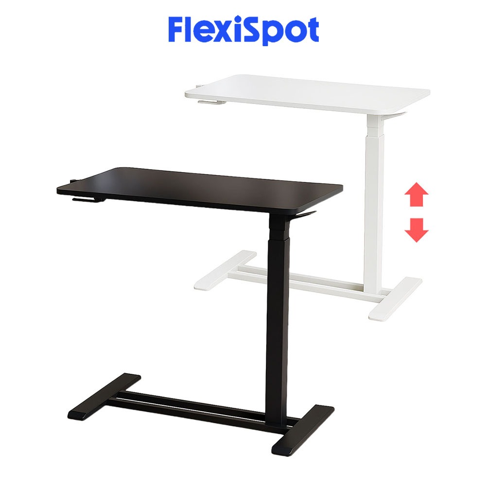 [FLEXISPOT] Height Adjustable Side Table Overbed Table / Ergonomic ...
