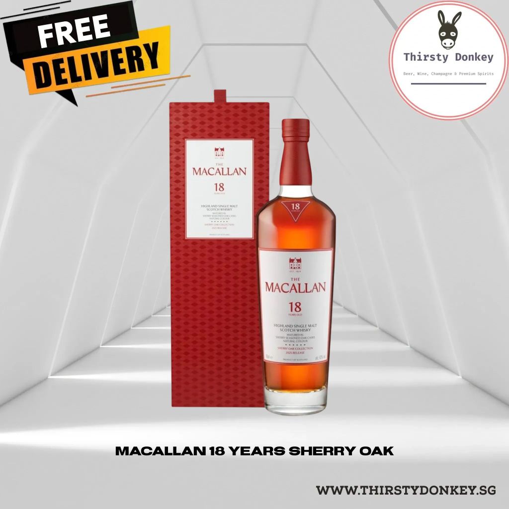 Macallan 18 Years Sherry Oak 2025 Release 700ml | Shopee Singapore
