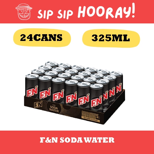 F&N SODA WATER (24cans x 325 ML) | Shopee Singapore